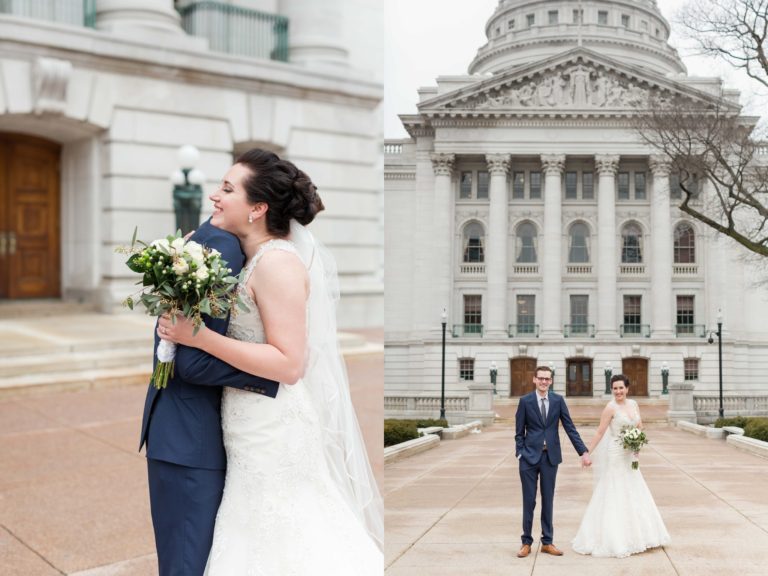 Matt & Kara | An Intimate Winter Wedding at The Park Hotel in Downtown ...