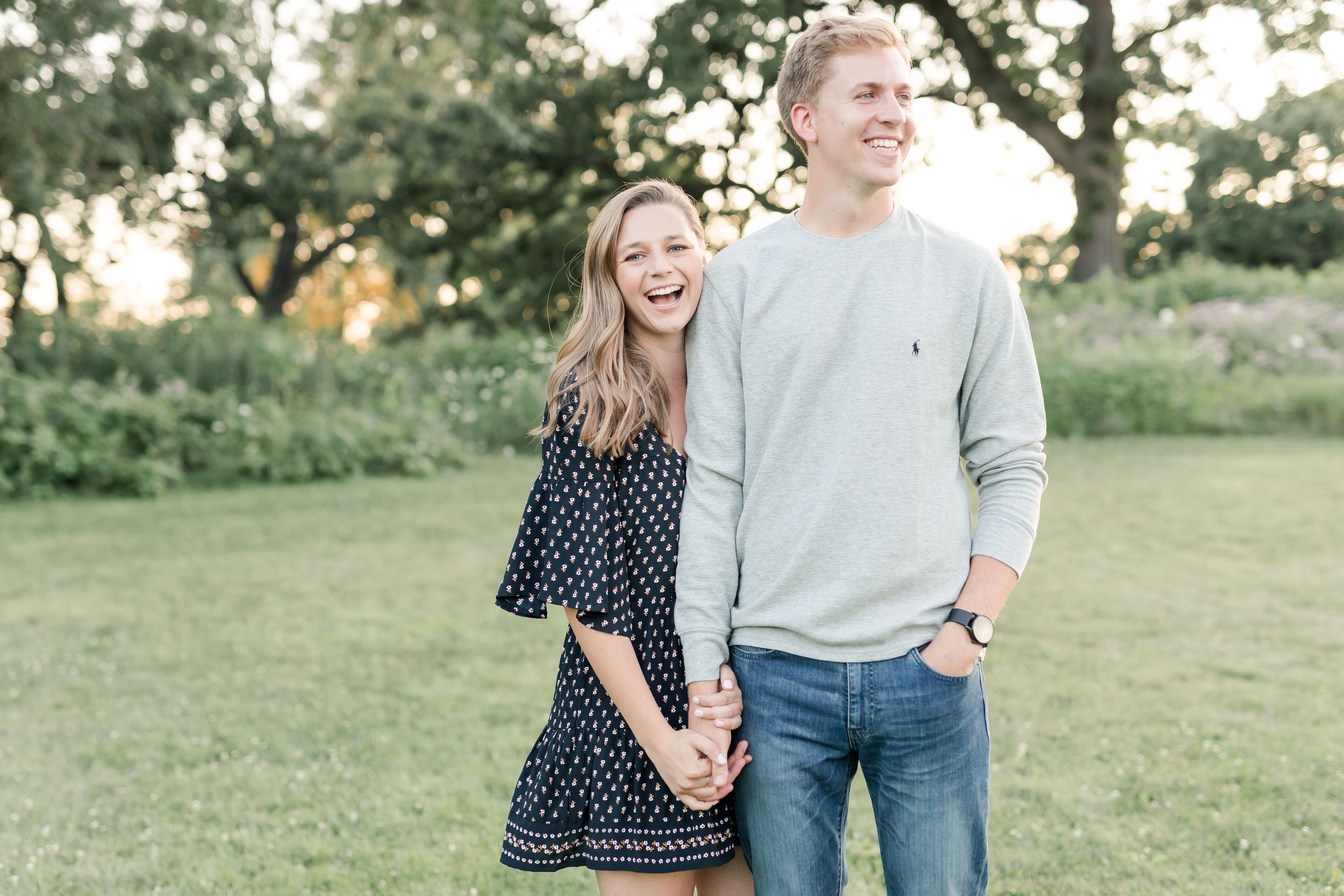 Dan & Kirsten | A Summer Engagement Session at The Wisconsin State ...