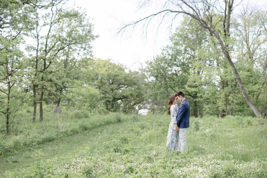 Stephen & Abby | A Spring Engagement Session at Olin Park in Madison ...